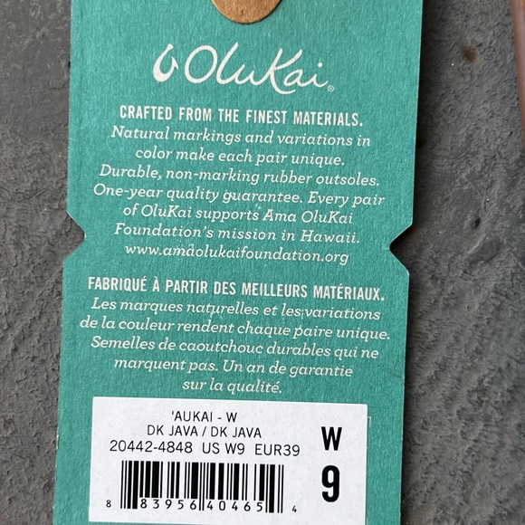 OluKai | Shoes | Olukai Aukai Nwt Size 9 Brown | Poshmark